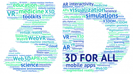3D FOR ALL - Immersive Web3D and VR at Web3D 2016 and SIGGRAPH 2016 | Web3D Consortium